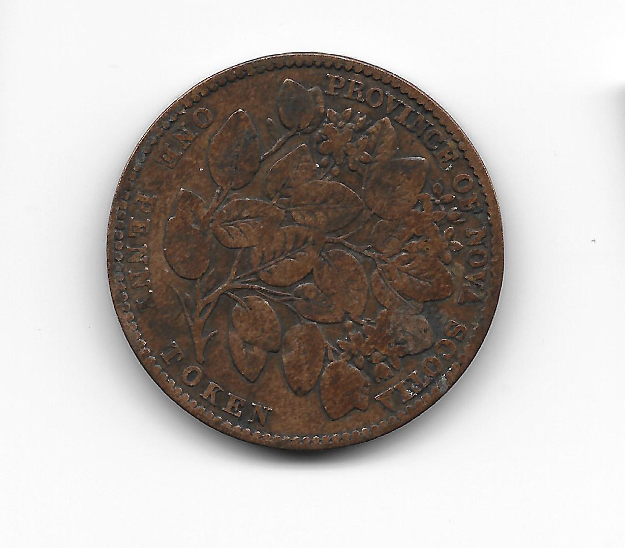 Nova Scotia 1856 One Penny Token – Coin.NZ New Zealand coins and online ...
